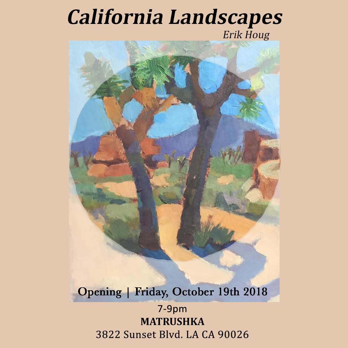 Art Opening: Erik Houg Paintings – Matrushka